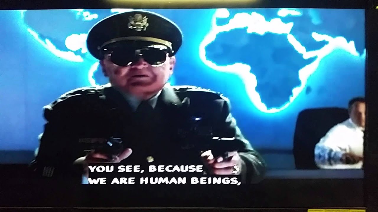 Mars Attacks kills the general and the president.