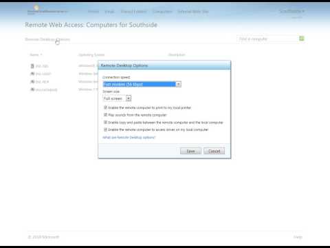 How to disable redirected printers in Remote Web Workplace