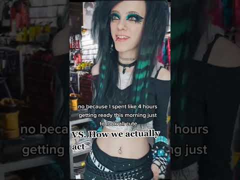 How they think Alternative people act vs. how we actually act #ladygaga #emo #skit #alternative
