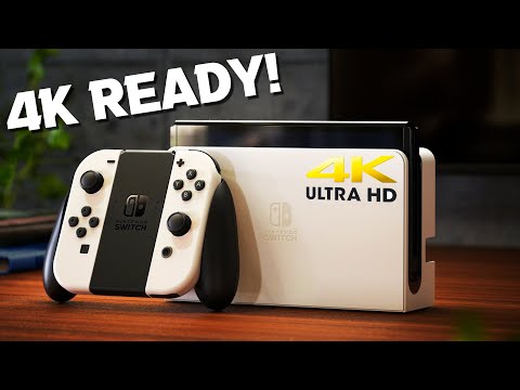 The Nintendo Switch OLED Dock Is 4K Ready!