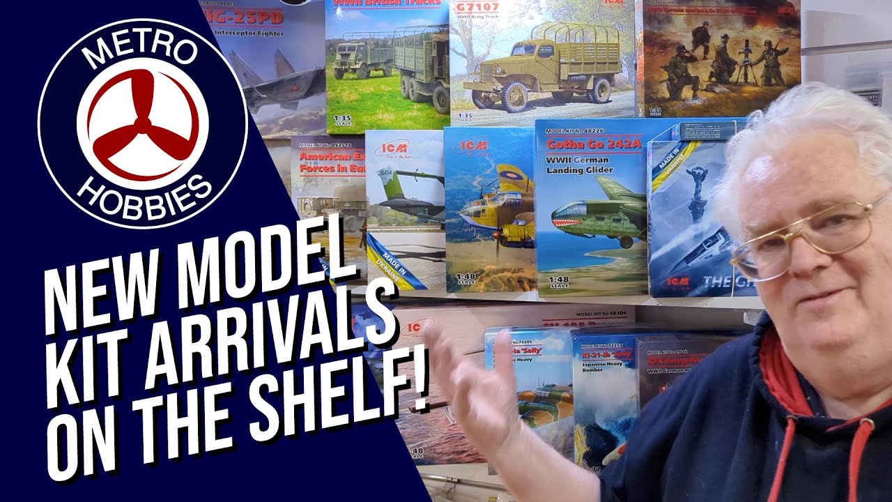 New kit arrivals from ICM Models | The Model Kit News Report