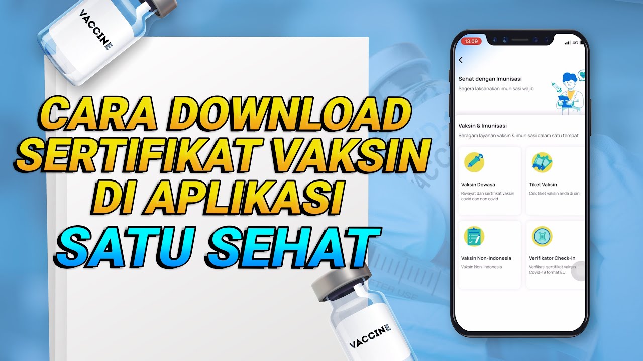 Cara Download Sertifikat Vaksin di Aplikasi Satu Sehat