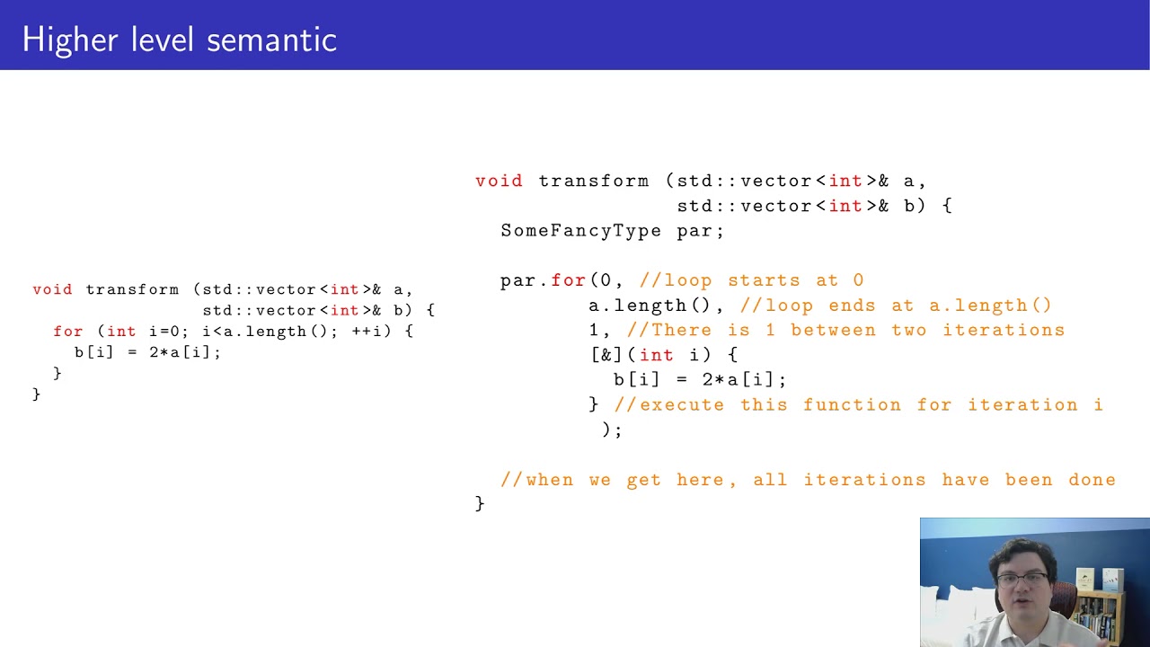 Designing a Parallel For Loop Construct