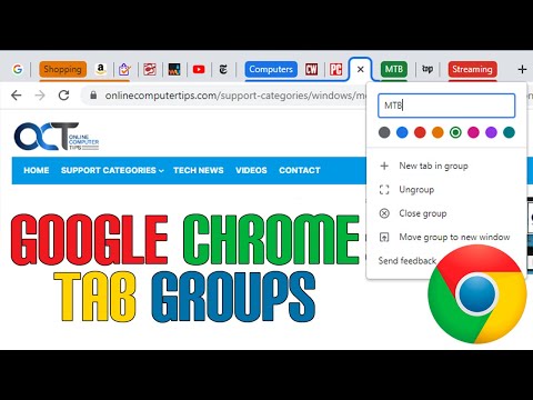 How to Use Grouped Tabs in Google Chrome