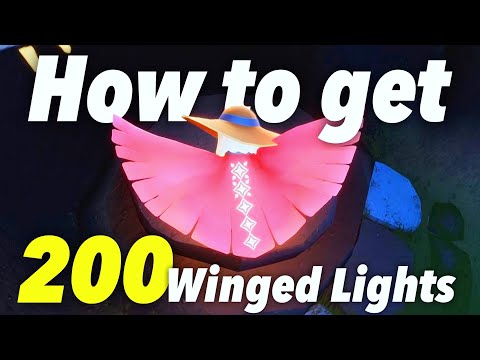 How to get 200 Winged lights ✨ | 12 Wedge cape | sky children of the light | Noob Mode