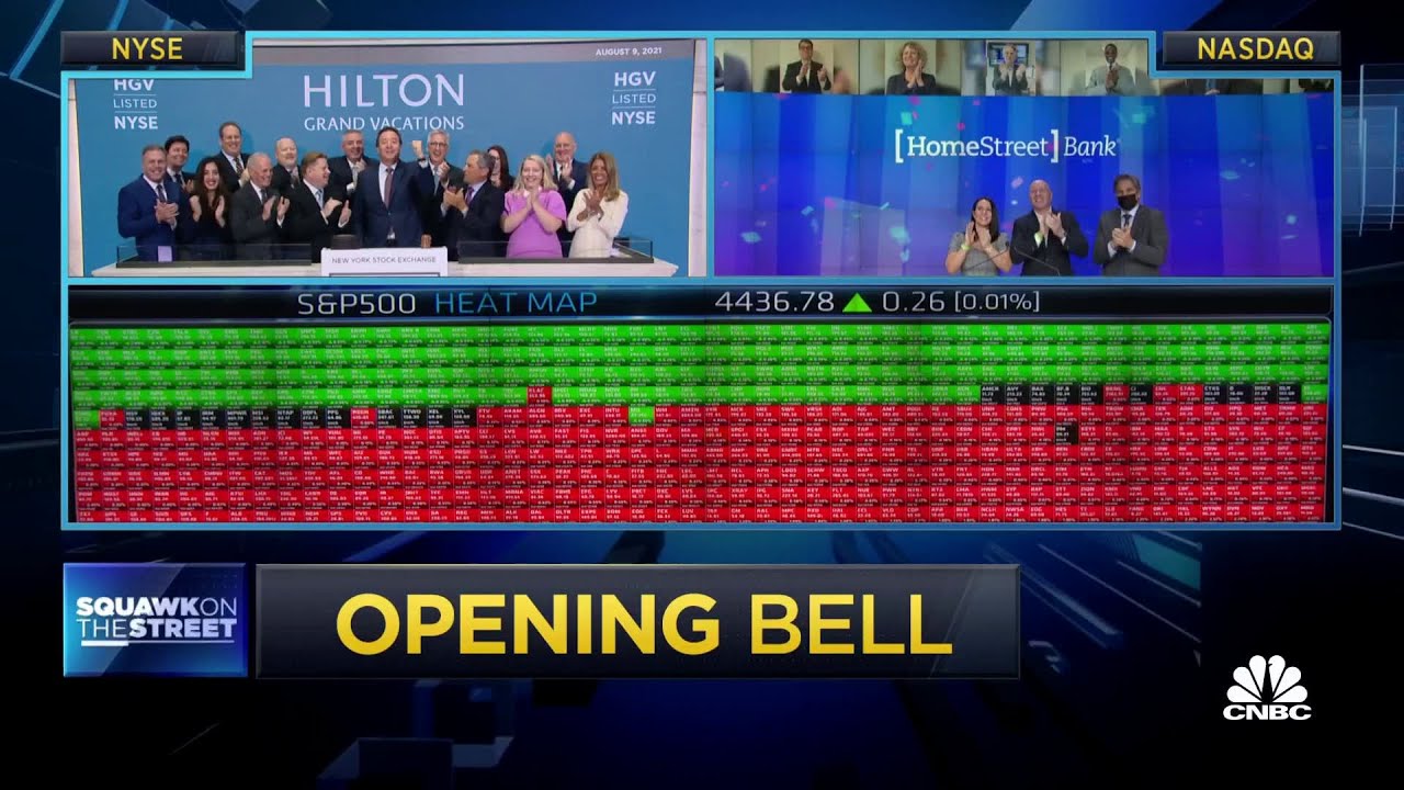 Opening Bell, August 9, 2021