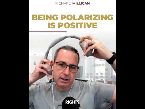 Being polarizing is positive