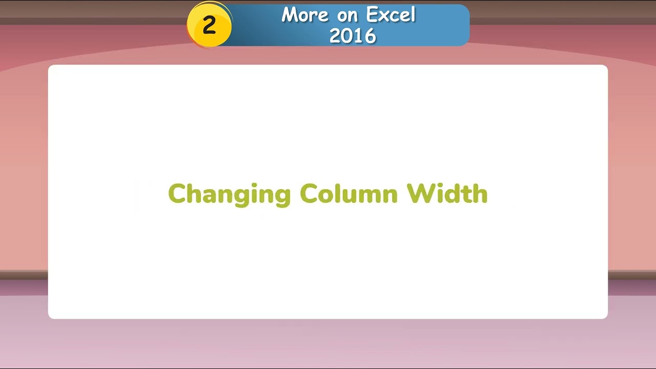 Digital Pathways Class 6 Chapter 2 More on Excel