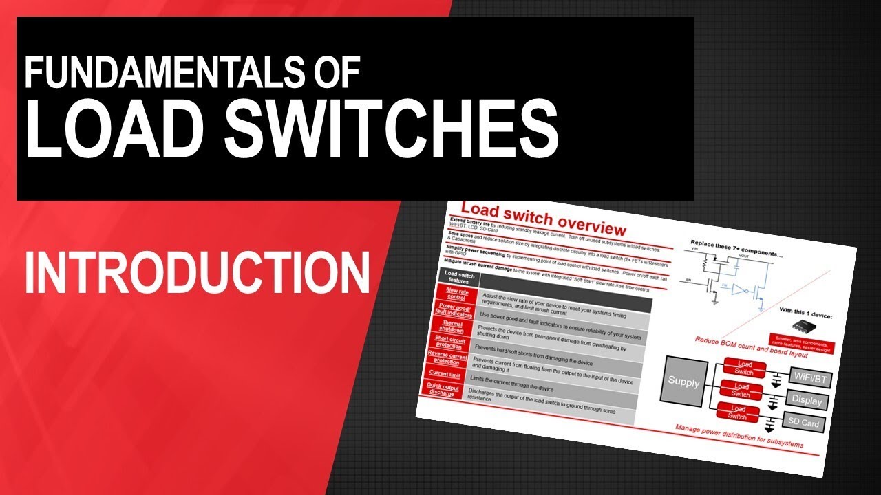 Introduction into load switches