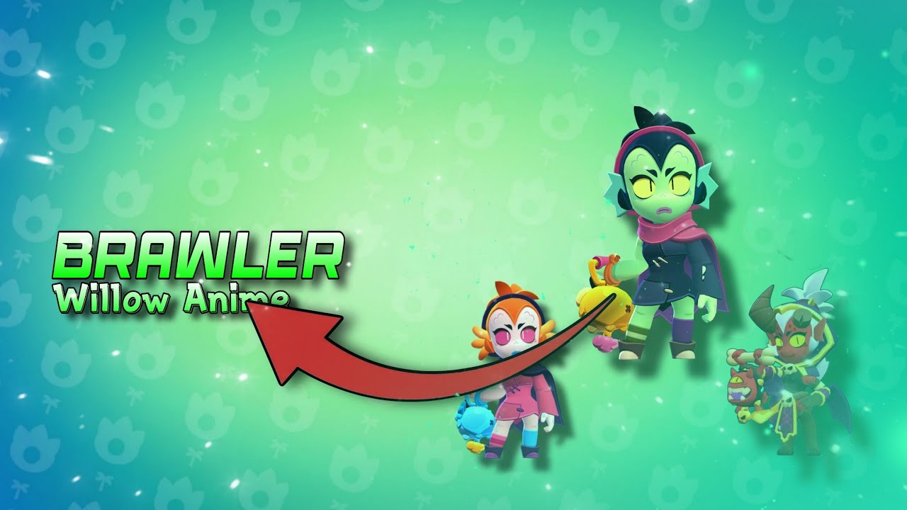 Brawl Stars Willow as Anime