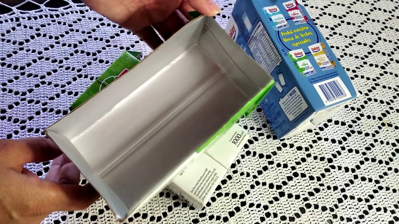 HORNEAR en CAJAS DE LECHE-♻️moldes reciclados♻️