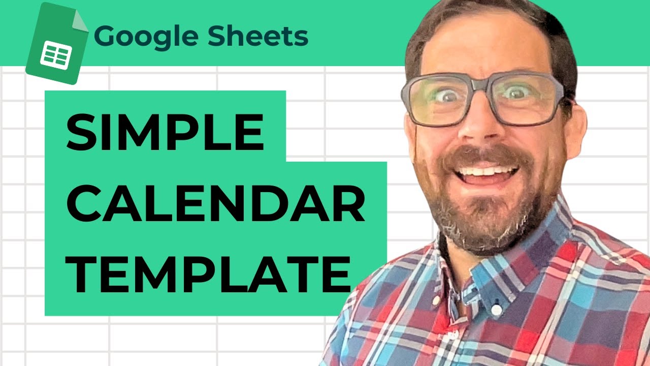 Make a Simple Calendar Template