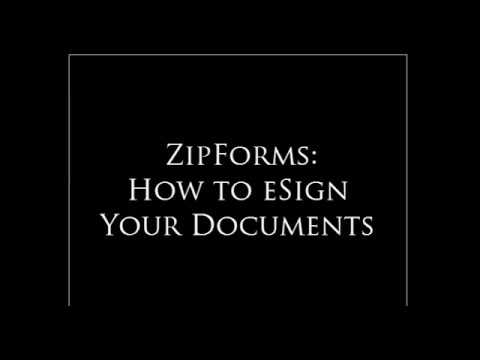 How to eSign Zipforms