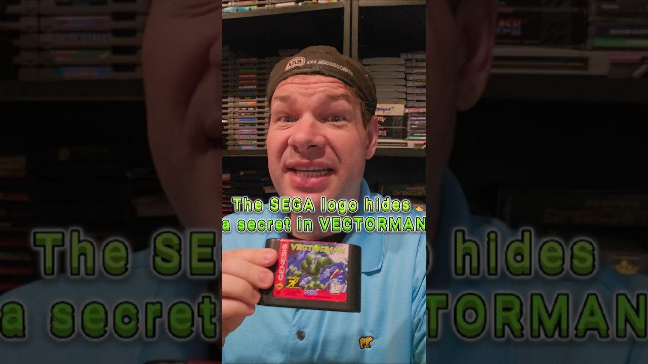 The SEGA Logo Hides a Secret in Vectorman!
