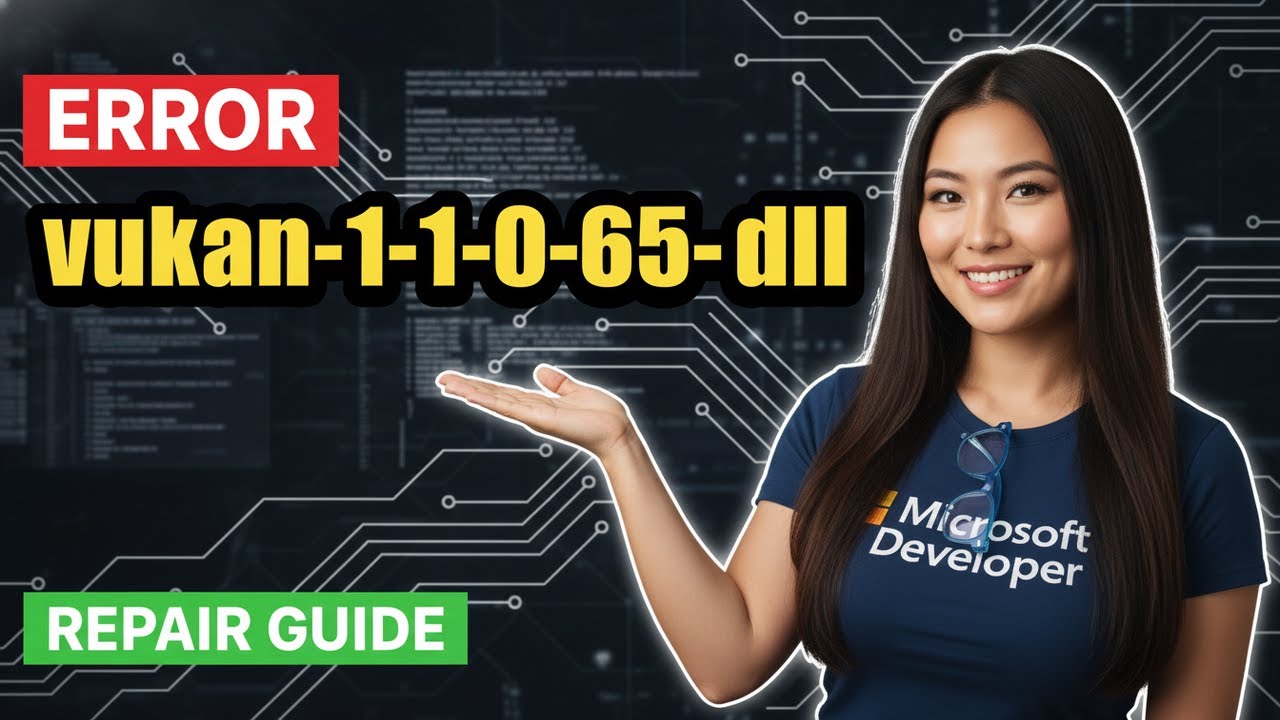 Vulkan-1-1-0-65-1.dll Not Found? Fix GPU!