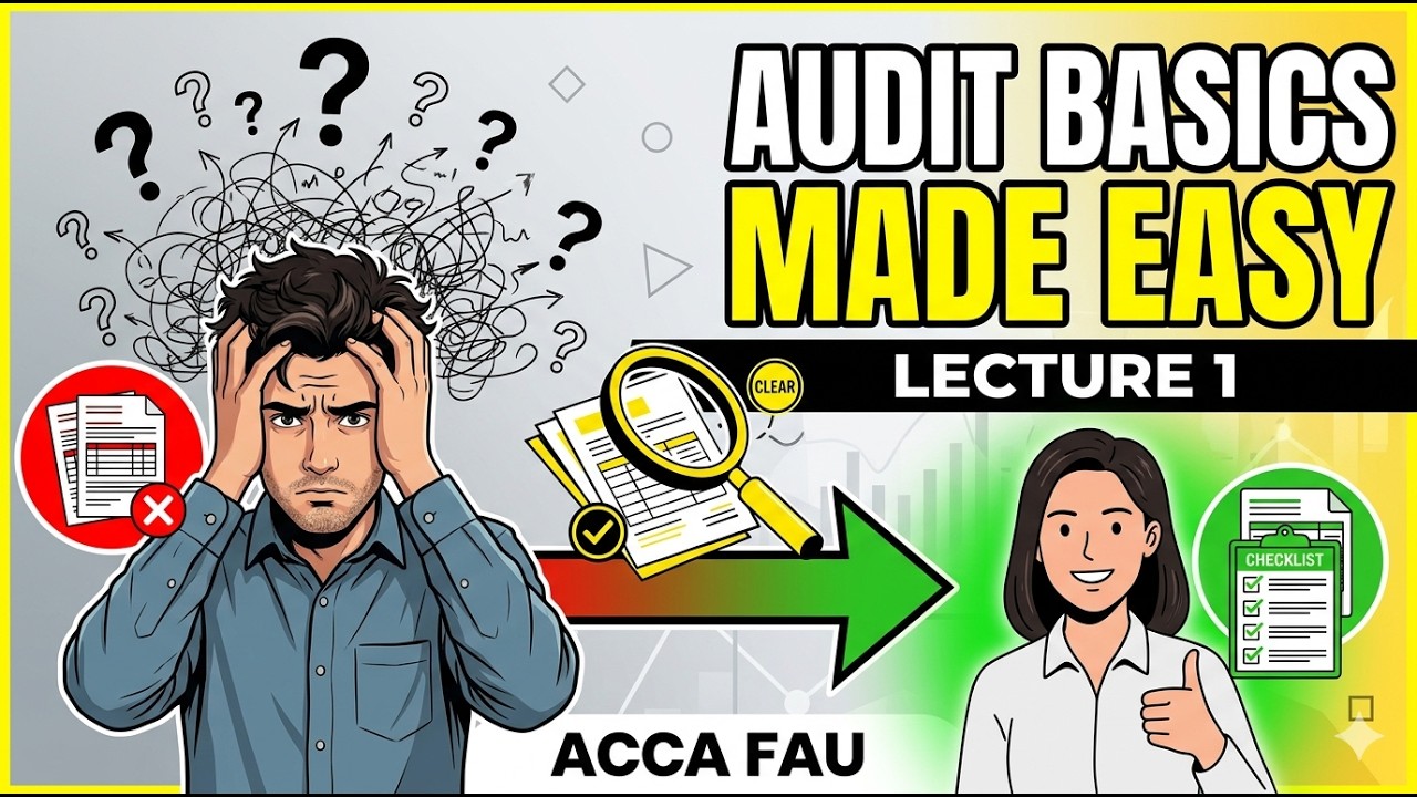 ACCA FAU Lecture 1 | Audit Fundamentals Explained Simply | Financial Statements,Users & Audit Basics