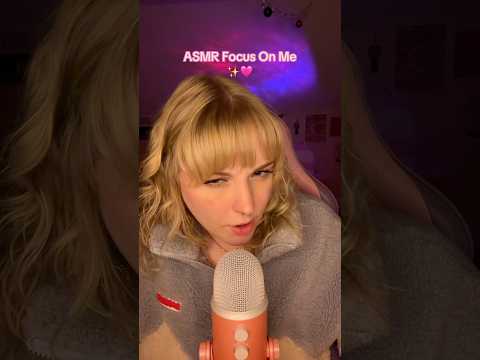 Hey You! Focus Here!!! 🙂↕️#asmr #tingles #relax #fastandagressiveasmr