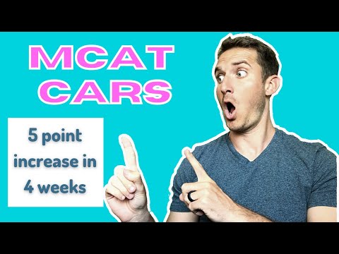 MCAT CARS | INCREASE & IMPROVE MCAT CARS FAST! | 4 to 6 week study plan