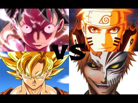 SSF2 GOKU VS NARUTO VS LUFFY VS ICHIGO RACEL HASAMURA GAMEPLAY#1
