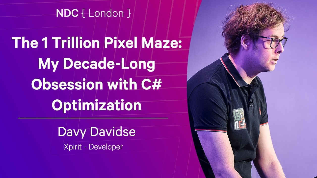 The 1 Trillion Pixel Maze: My Decade-Long Obsession with C# Optimization - Davy Davidse