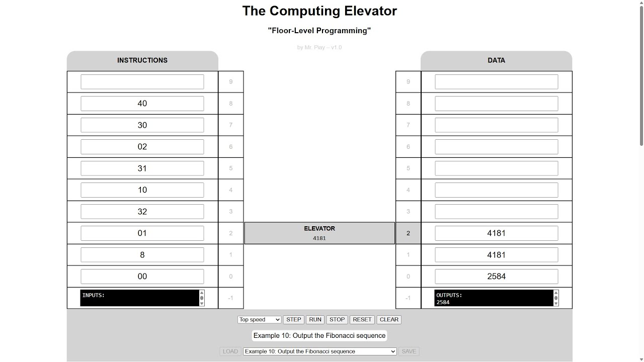 The Computing Elevator: 