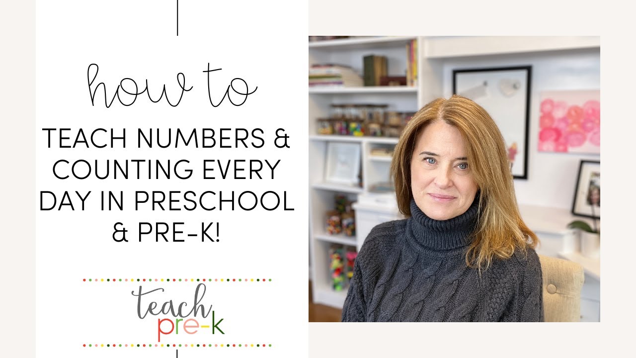How I Teach Numbers to Pre-k and Preschoolers | A Day in My Life