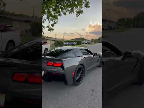 2015 corvette c7 2LT Texas speed headers and stock mufflers