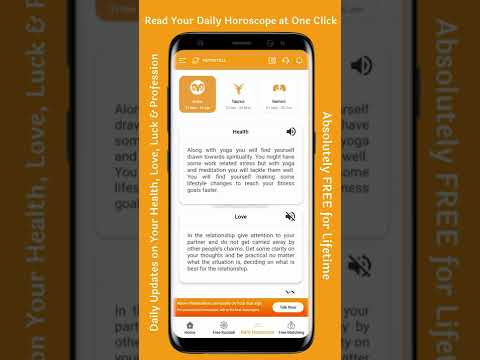 Read Your Daily Horoscope at One click, Absolutely FREE for Lifetime | AstroTell