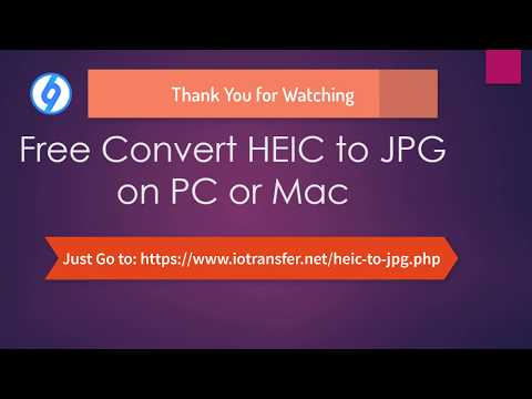 How to Convert HEIC to JPG for Free without Software