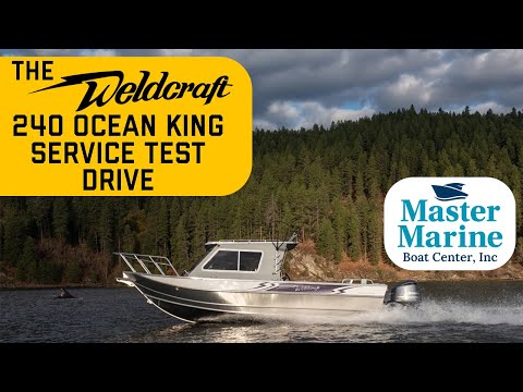 Beautiful Test Drive - WELDCRAFT 240 Ocean King