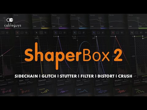 Cableguys ShaperBox 2 - ranked #25 in FX Bundle Plugins | Equipboard