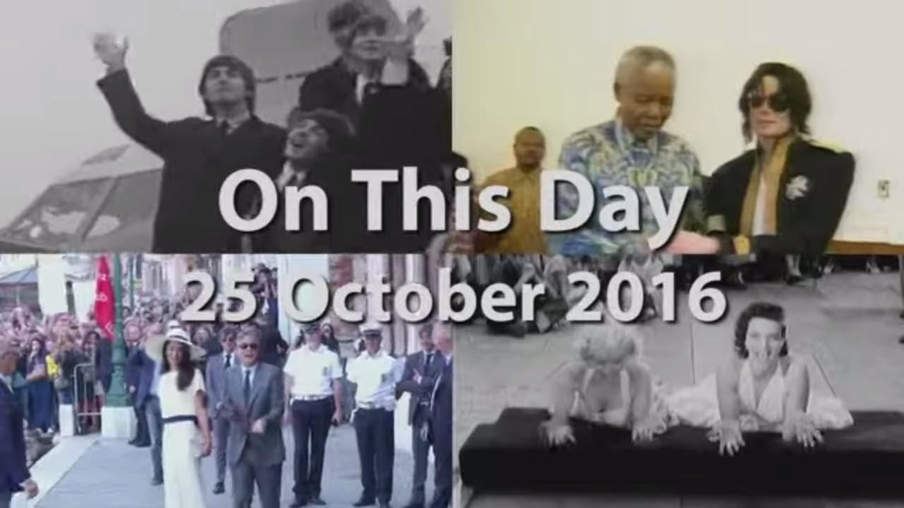 On This Day:  25 October 2016