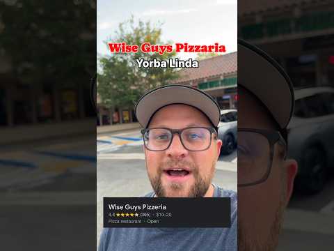 Best pizza in Yorba Linda? Wise Guys Pizza
