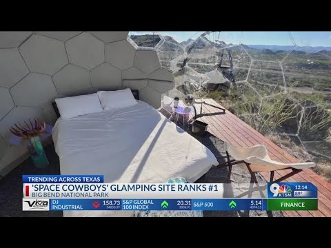 Big Bend mirrored space pods top 2023 āBest Glampingā spot in US