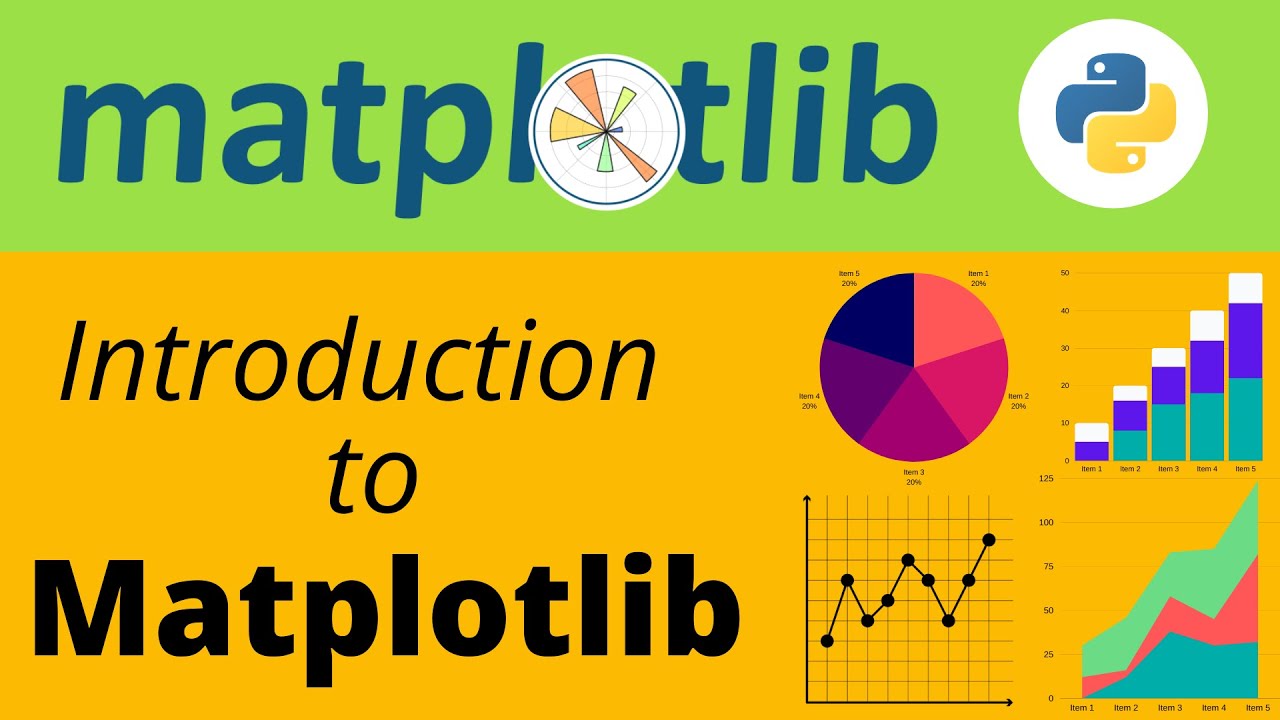 #2 Introduction to Matplotlib for Data visualization in Python | Matplotlib tutorial 2021