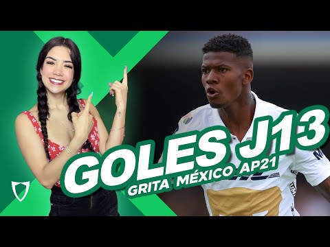 GOLES LIGA MX JORNADA 13 APERTURA 2021 TABLA GENERAL y de GOLEO ⚽️ OCTUBRE 18 2021
