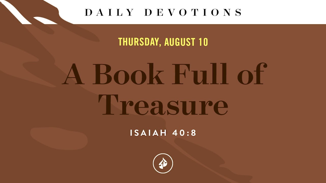 A Book Full of Treasure – Daily Devotional