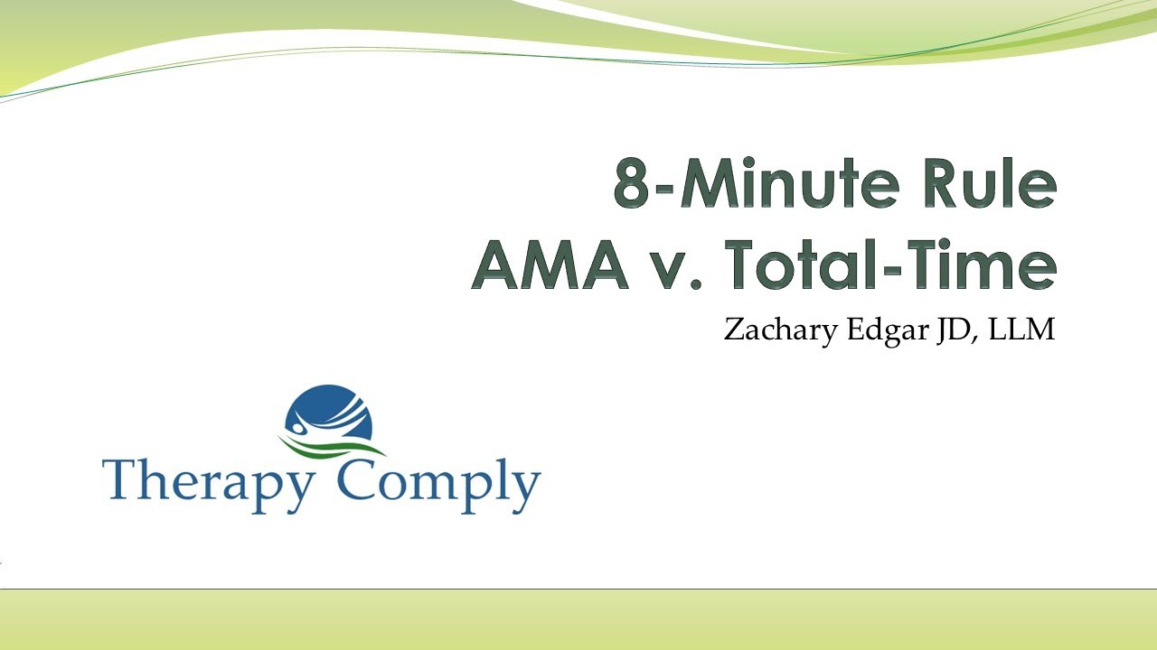 8 Minute Rule AMA v. Total-Time