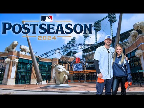 INSIDE FIRST DETROIT TIGERS HOME PLAYOFF GAME IN 10 YEARS!! (MLB PLAYOFF VLOG)