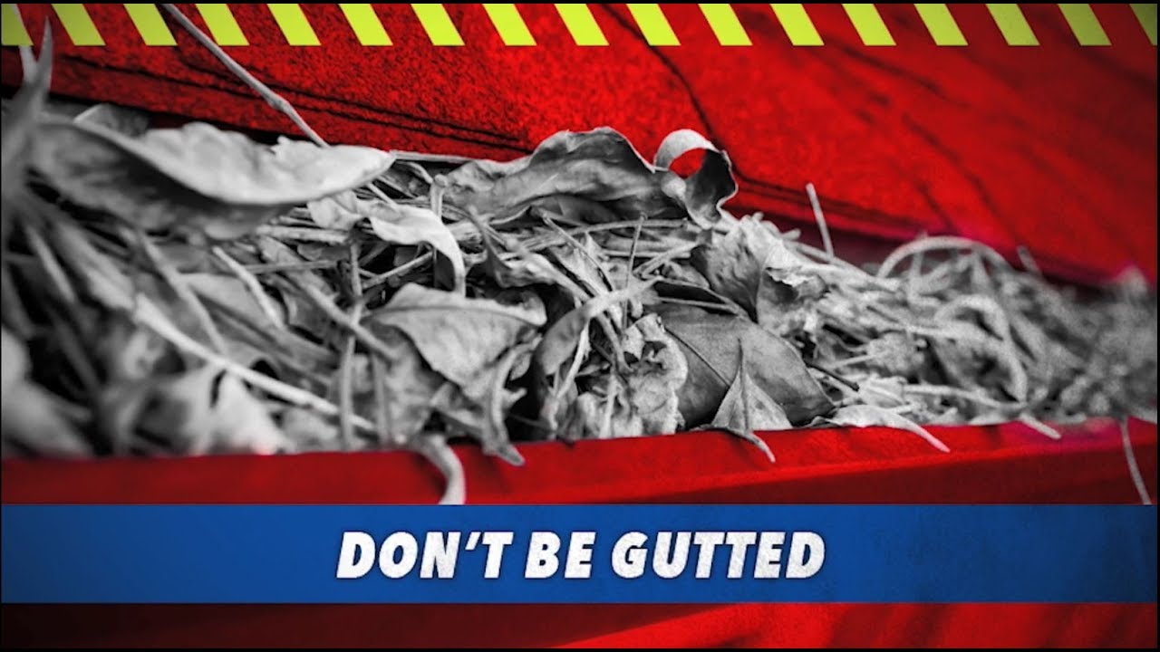 Fast Fire Facts - Cleaning Gutters