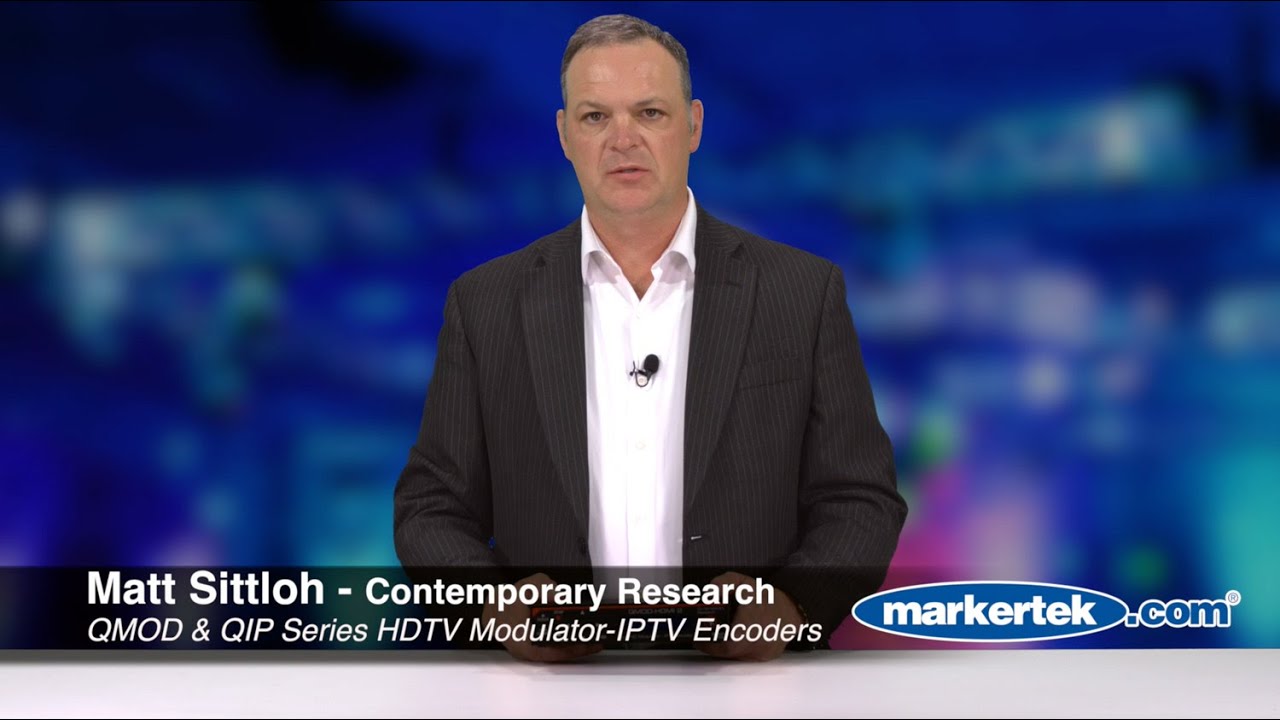 Contemporary Research QMOD & QIP Series HDTV Modulator IPTV Encoders