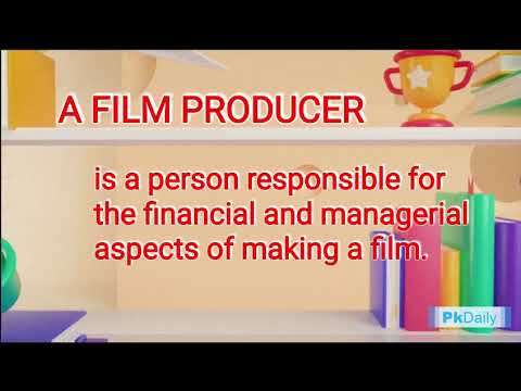 Define: A Film Producer