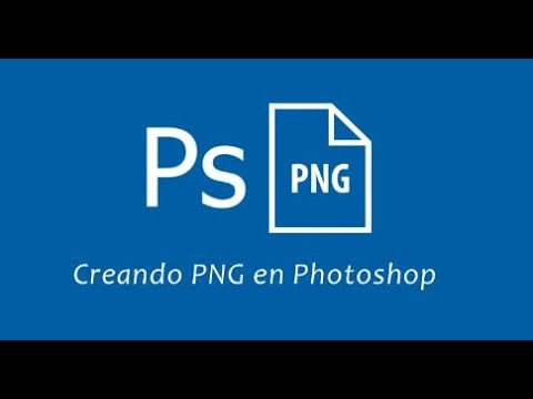 Cómo hacer Imagen PNG (transparente) en PHOTOSHOP