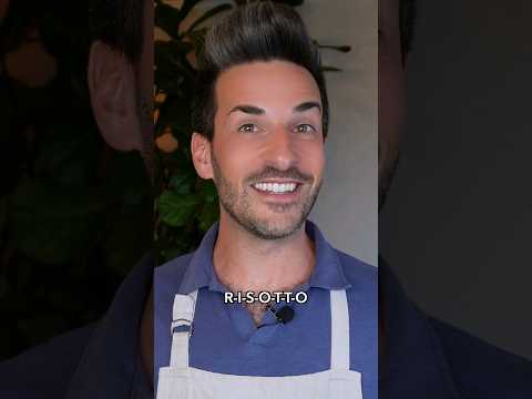 How to pronounce RISOTTO 🍚 and other fun facts
