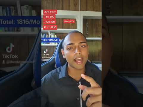 300k Home Monthly Payment? #mortgage #homebuyertips #homebuyer #realestate #firsttimehomebuyer