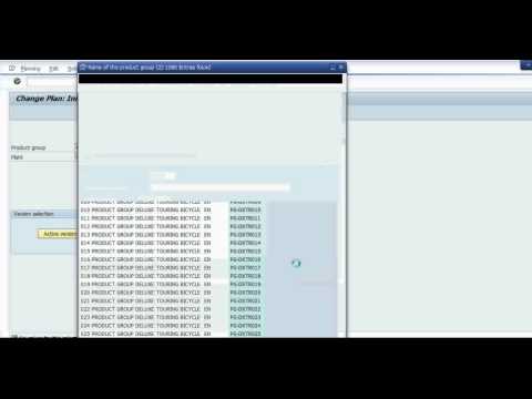 SAP Logistics Master Production Schedule and Forecasting