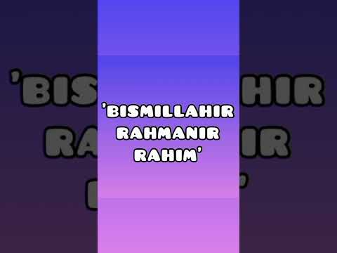 Arti 'Bismillahir Rahmanir Rahim'#islam#islamicvideo#allah#allahuakbar#makna kata