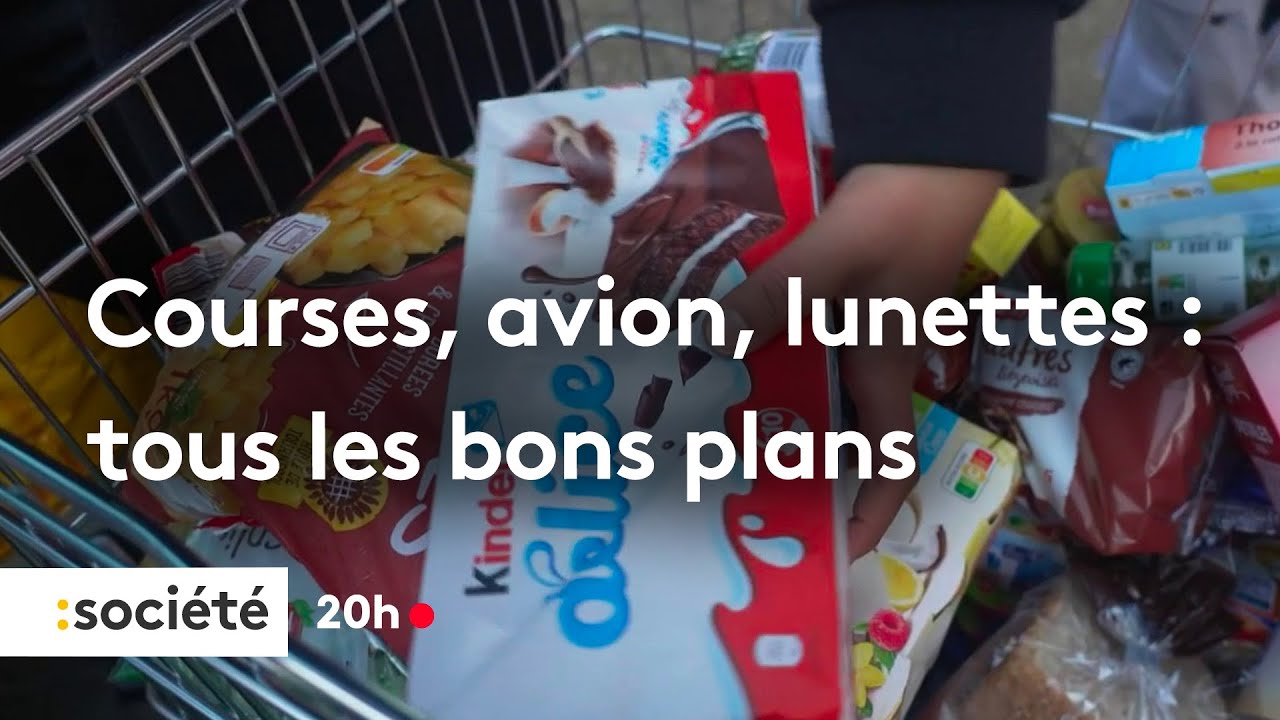 Groceries, plane tickets, glasses... The best deals