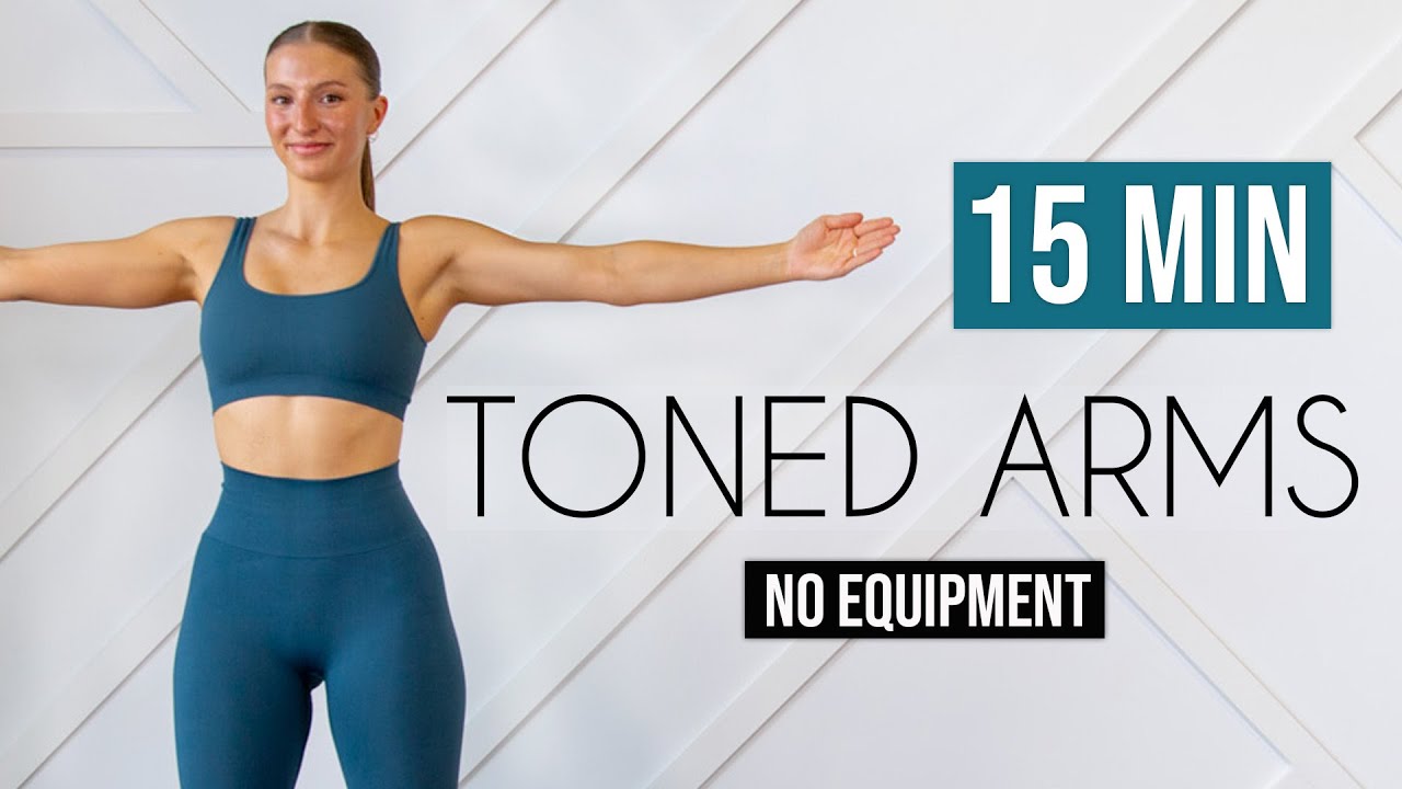 15 MIN TONED ARMS WORKOUT - No Equipment