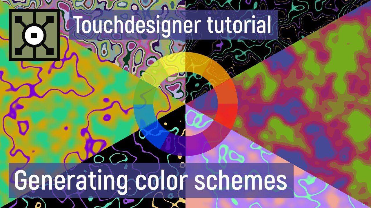Generating color schemes | gradients (Touchdesigner tutorial)